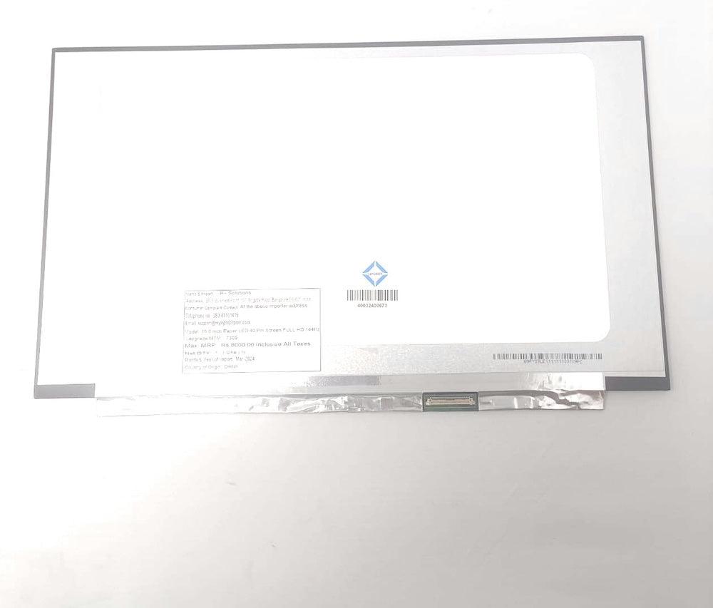Get Lapgrade15.6 inch Paper LED 40 Pin Screen FULL HD 144Hz – My Laptop ...